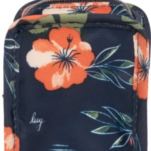 lug | Bags | Lug Drizzle Mini Zip Storage Pouch Aloha Navy | Poshmark